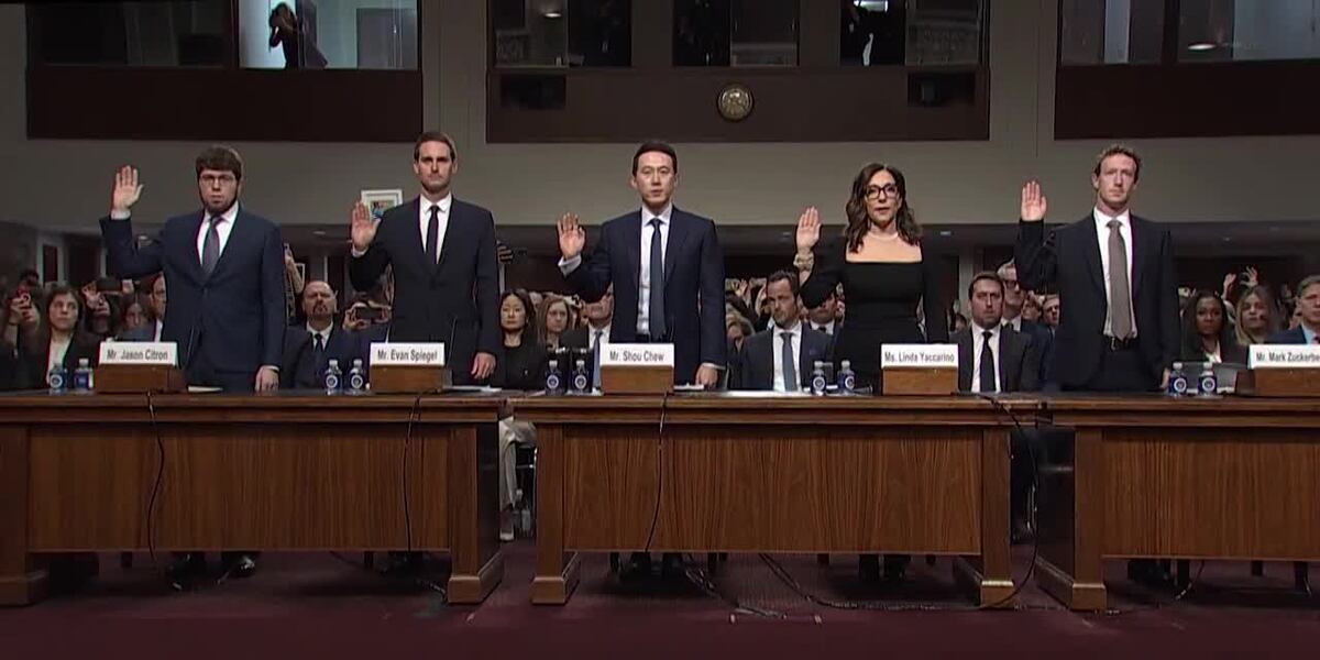 Meta, TikTok and other social media CEOs testify in heated Senate ... Meta, TikTok and other social media CEOs testify in heated Senate ...